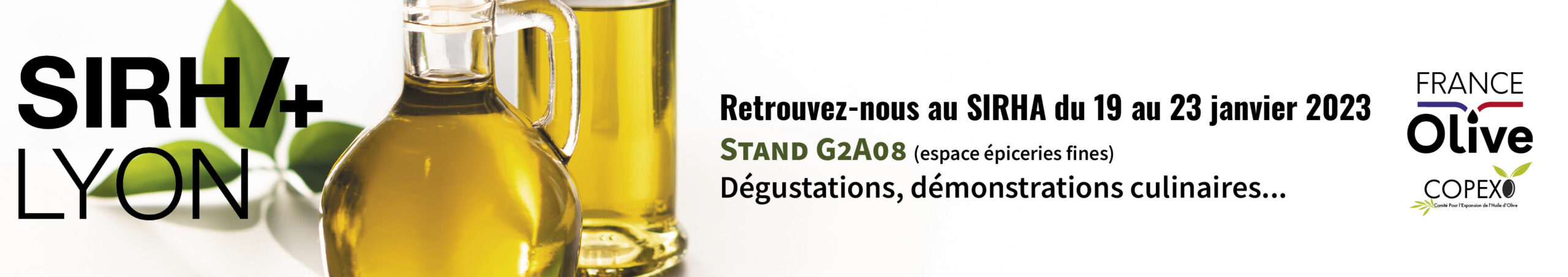 Les Huiles d'olive au SIRHA du 19 au 23 janvier 2023 - FRANCE OLIVE ...